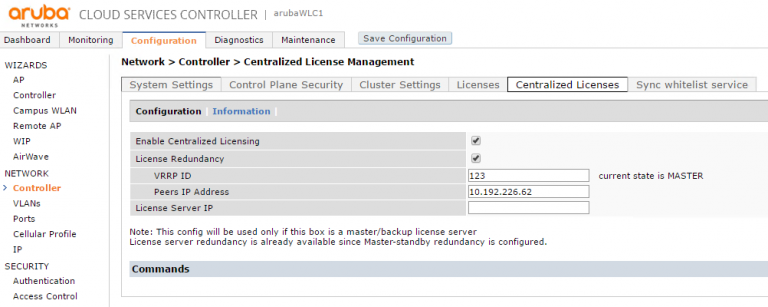 Build-up a redundant aruba wireless infrastructure - Network Guy