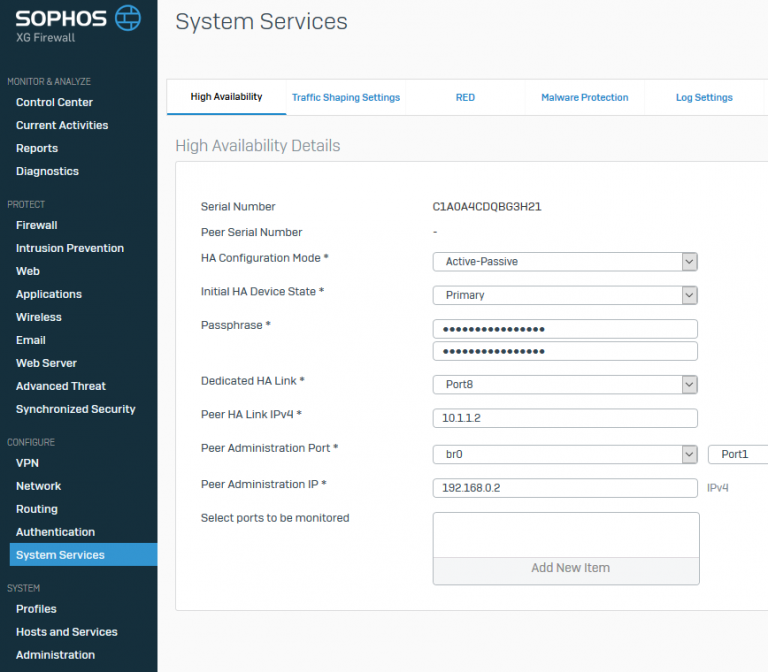 High availability with Sophos XG - Network Guy
